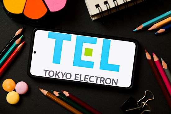 This Photo Illustration Tokyo Electron Logo Editorial Stock Photo ...