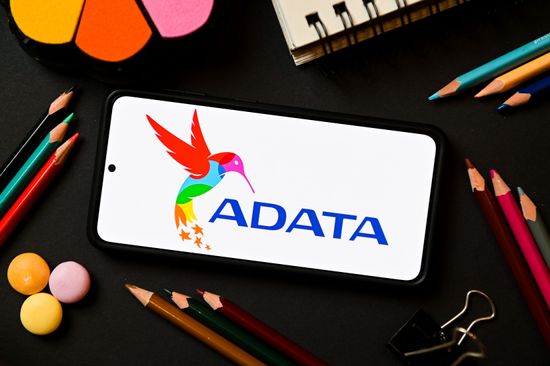 This Photo Illustration Adata Logo Seen Editorial Stock Photo - Stock ...