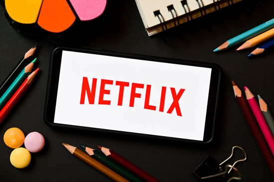 This Photo Illustration Netflix Logo Seen Editorial Stock Photo - Stock ...