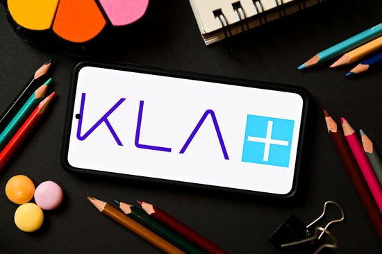 This Photo Illustration Kla Logo Seen Editorial Stock Photo - Stock ...