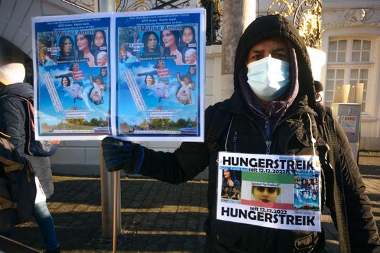 Protesters Sign Hunger Strike Seen During Editorial Stock Photo - Stock ...