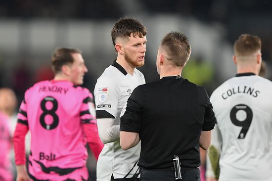 Referee Ross Joyce Has Words Max Editorial Stock Photo - Stock Image ...