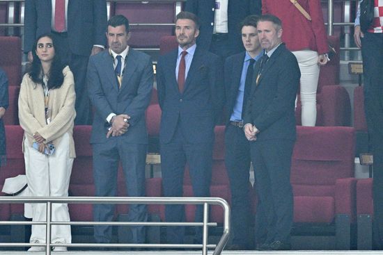 Luis Figo David Beckham Robbie Keane Editorial Stock Photo - Stock ...
