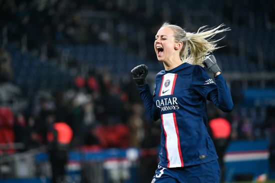 Amanda Ilestedt Psg During Uefa Womens Editorial Stock Photo - Stock ...