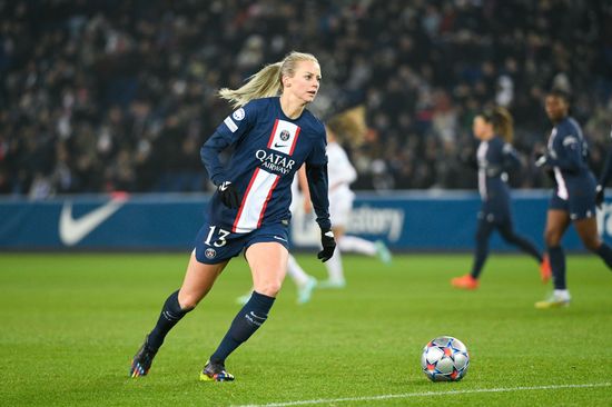 Amanda Ilestedt Psg During Uefa Womens Editorial Stock Photo - Stock ...