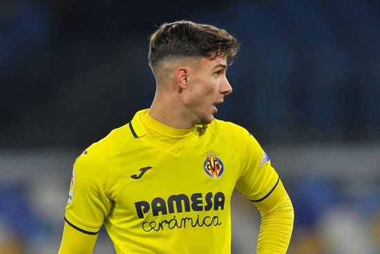 Diego Collado Player Villareal During Friendly Editorial Stock Photo ...