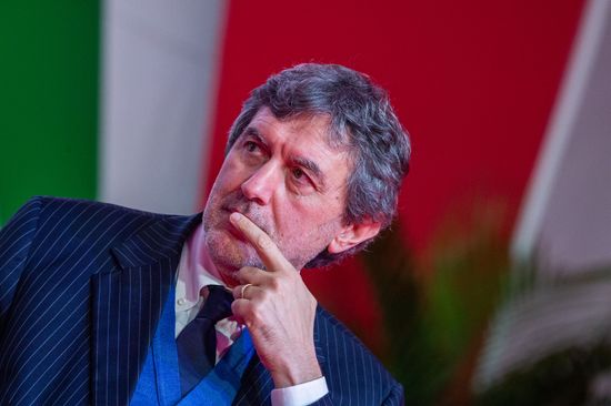 Marco Marsilio President Abruzzo Region During Editorial Stock Photo ...