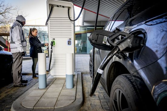 Shell On Rotterdams Hofplein Now Only Editorial Stock Photo - Stock ...