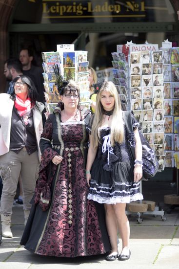 Gothics During 24th Wave Gothic Meeting Editorial Stock Photo - Stock ...
