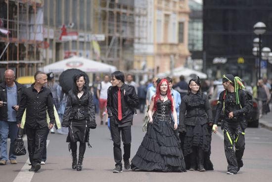 Gothics During 24th Wave Gothic Meeting Editorial Stock Photo - Stock ...