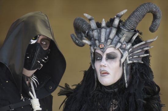 Gothics During 24th Wave Gothic Meeting Editorial Stock Photo - Stock ...