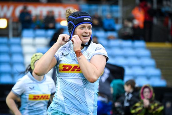 Sarah Bonar Harlequins Before Game Editorial Stock Photo - Stock Image ...