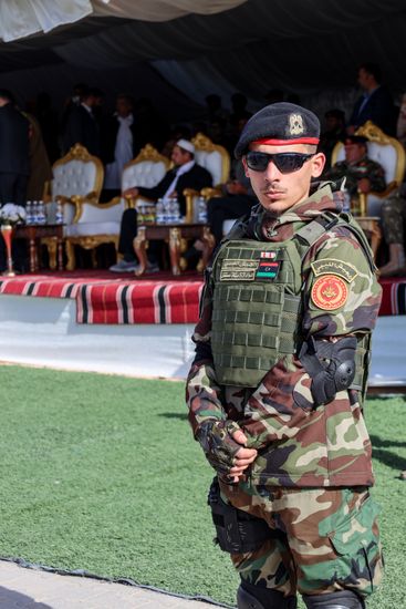 One Libyan Army Guards Seen During Editorial Stock Photo - Stock Image ...