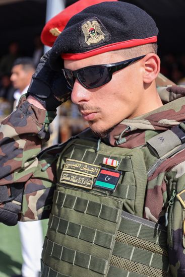 One Libyan Army Guards Seen During Editorial Stock Photo - Stock Image ...