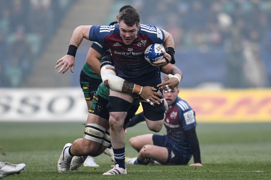 Munster Rugby Back Row Peter Omahony Editorial Stock Photo - Stock ...