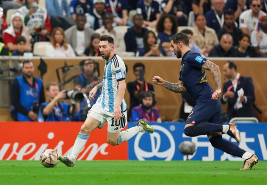 Lionel Messi L Argentina Crosses Ball Editorial Stock Photo - Stock ...