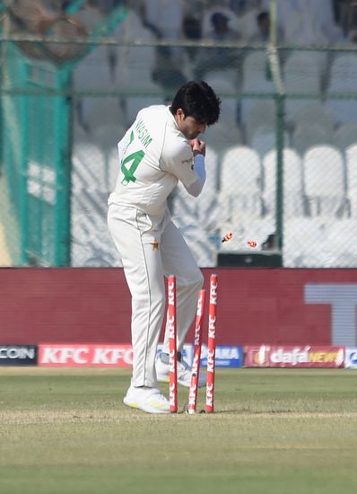 Pakistani Bowler Mohammad Wasim Run Out Editorial Stock Photo - Stock ...