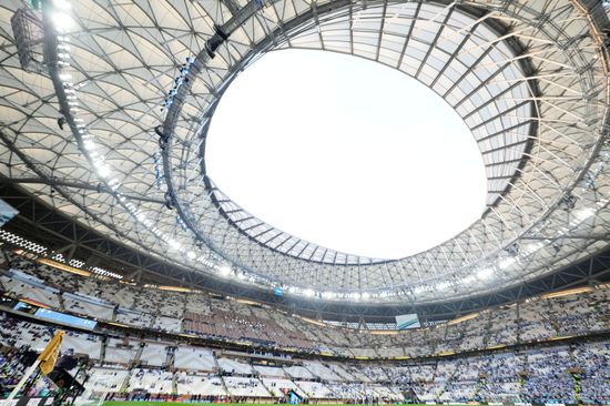 General View Inside Lusail Stadium Prior Editorial Stock Photo - Stock ...