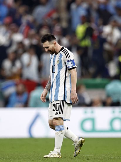 Al Daayen Lionel Messi Argentina Disappointed Editorial Stock Photo ...