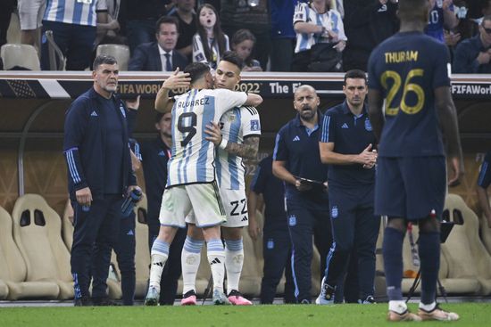Julian Alvarez Front Argentina Attacked By Editorial Stock Photo ...