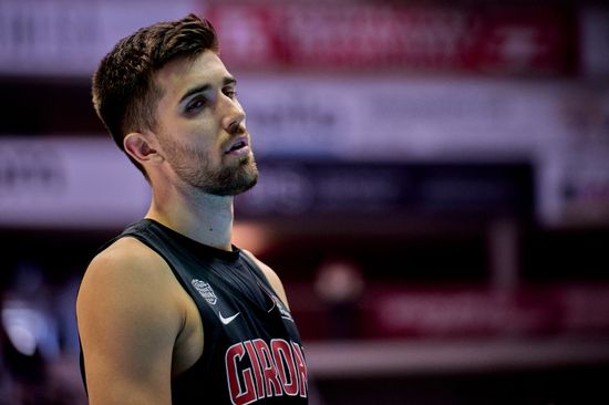 Dusan Miletic Basquet Girona During Match Editorial Stock Photo - Stock ...