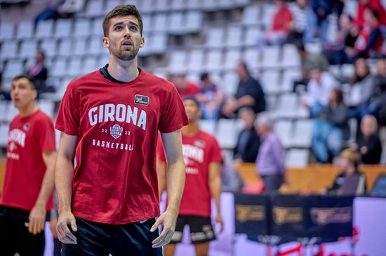 Dusan Miletic Basquet Girona Before Match Editorial Stock Photo - Stock ...