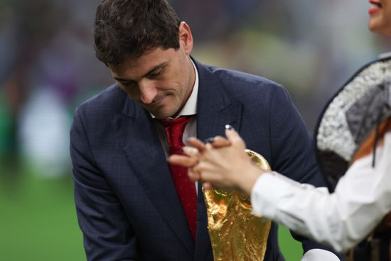 Iker Casillas Present Fifa World Cup Editorial Stock Photo - Stock ...