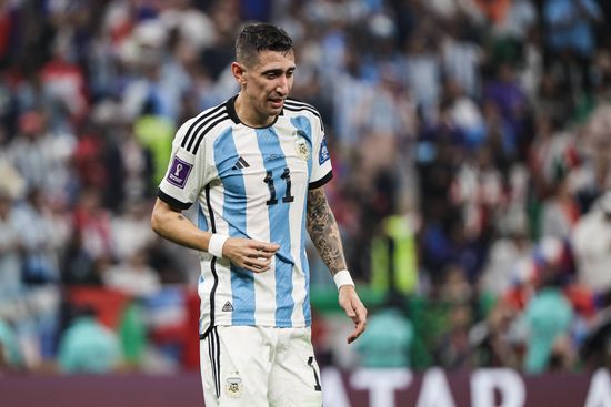 Angel Di Maria Argentina Emotion Crying Editorial Stock Photo - Stock ...