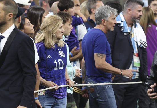 Lionel Messi Argentina Parents His Mother Editorial Stock Photo - Stock ...