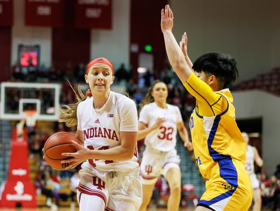 Indiana Hoosiers Guard Sara Scalia 14 Editorial Stock Photo - Stock ...
