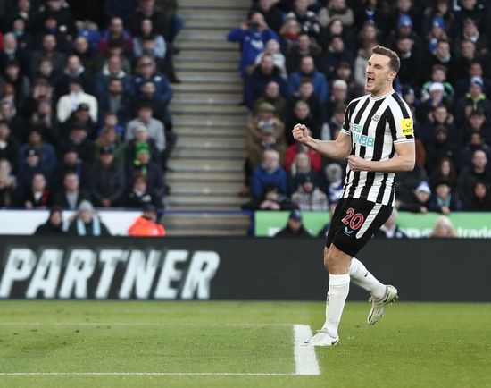 Chris Wood Newcastle United Celebrates Scoring Editorial Stock Photo ...