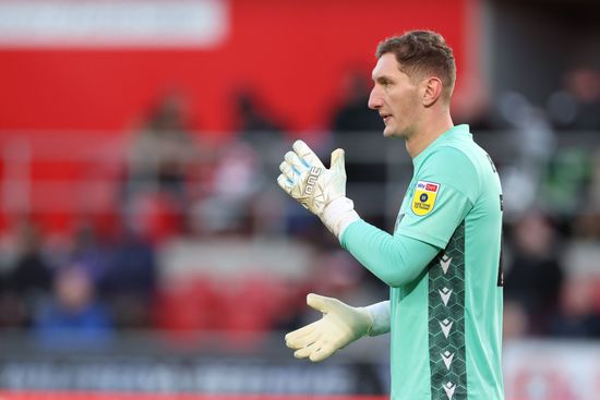 Goal Keeper Jack Bonham Stoke City Editorial Stock Photo - Stock Image ...