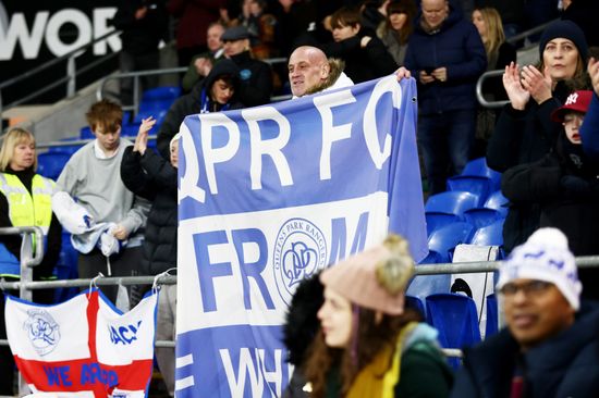 Qpr Fans Applaud Full Time Editorial Stock Photo - Stock Image ...