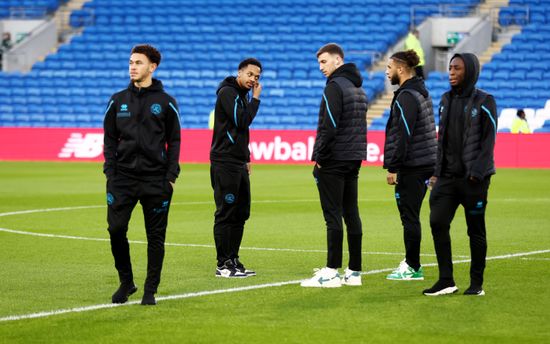 Qpr Players Look Pitch Editorial Stock Photo - Stock Image | Shutterstock