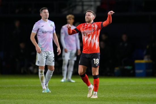 Jordan Clark Luton Town 18 Editorial Stock Photo - Stock Image ...