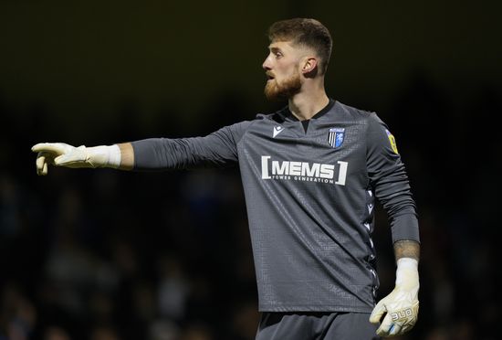 Jake Turner Goalkeeper Gillingham Editorial Stock Photo - Stock Image ...