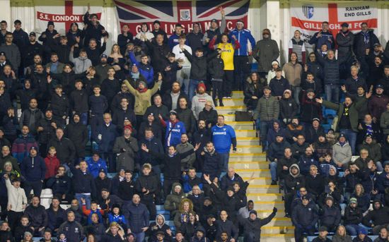 Gillingham Fans Editorial Stock Photo - Stock Image | Shutterstock