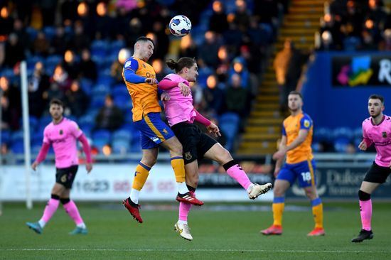 Anthony Hartigan Mansfield Town Ben Fox Editorial Stock Photo - Stock ...