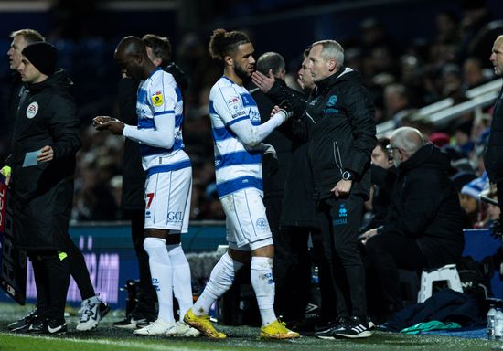 Tyler Roberts Qpr Neil Critchley Head Editorial Stock Photo - Stock ...