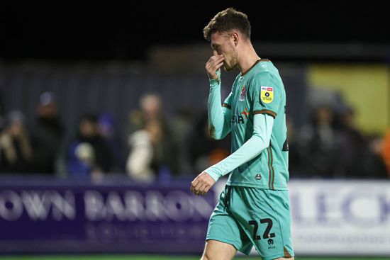 Referee Tom Reeves Sends Off Paul Editorial Stock Photo - Stock Image ...