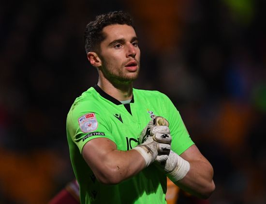 Harry Lewis Goalkeeper Bradford City Editorial Stock Photo - Stock ...