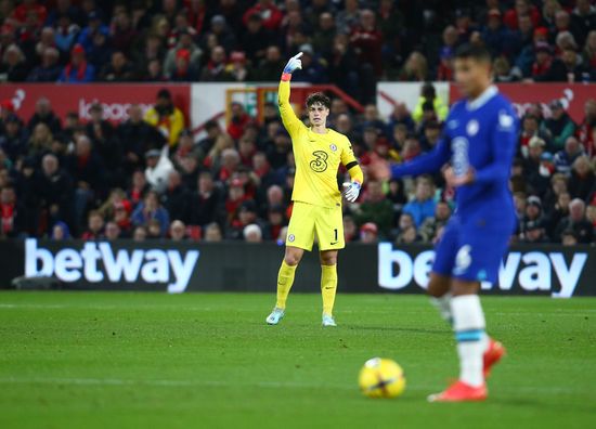 Chelsea Goalkeeper Kepa Arrizabalaga Editorial Stock Photo - Stock ...