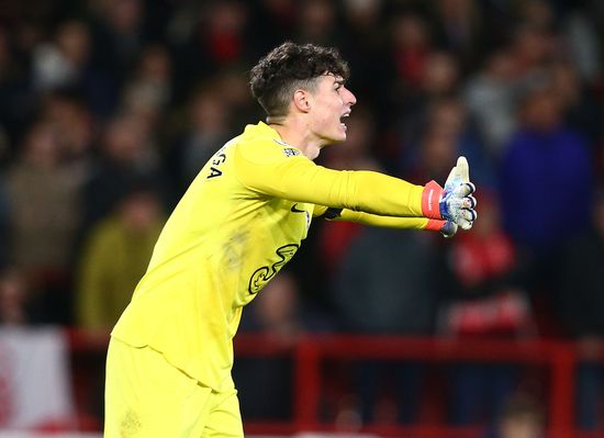 Chelsea Goalkeeper Kepa Arrizabalaga Editorial Stock Photo - Stock ...