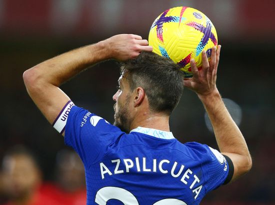 Cesar Azpilicueta Chelsea Editorial Stock Photo - Stock Image ...