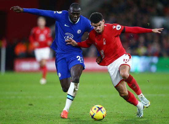 Morgan Gibbswhite Nottingham Forest Kalidou Koulibaly Editorial Stock ...