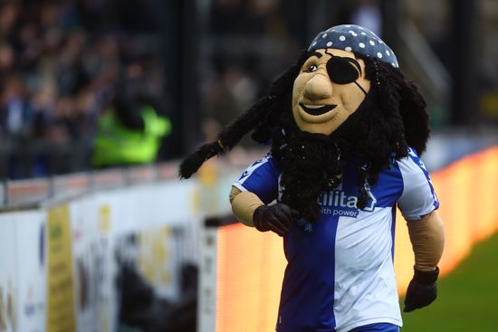 Bristol Rovers Mascot Editorial Stock Photo - Stock Image | Shutterstock