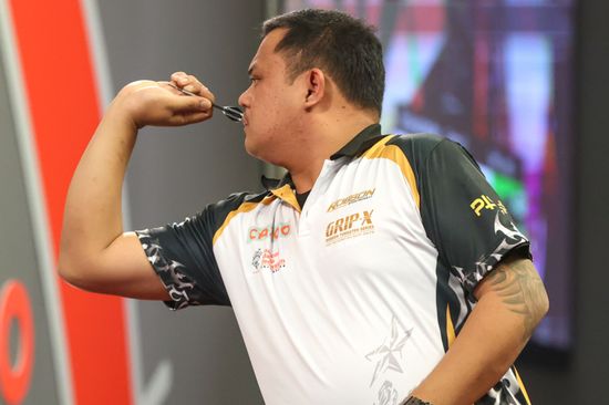 Paolo Nebrida During Pdc World Darts Editorial Stock Photo - Stock ...