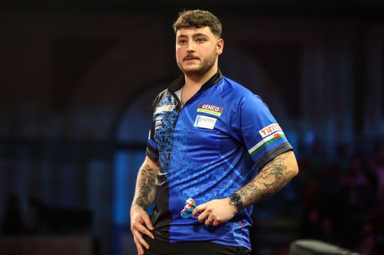 Lewy Williams During Pdc World Darts Editorial Stock Photo - Stock ...