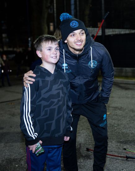 Qpr Fanzone Activities Andre Dozzell Qpr Editorial Stock Photo - Stock ...