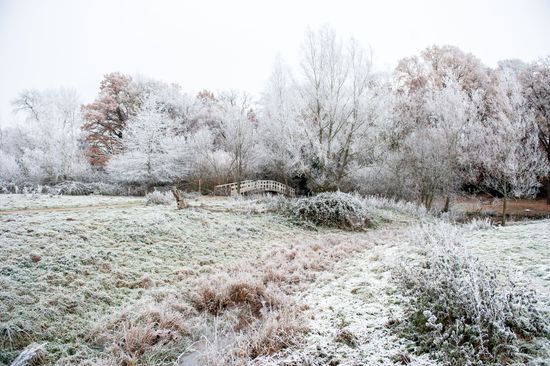 Winter Wonderland Landscapes Breda South Netherlands Editorial Stock ...